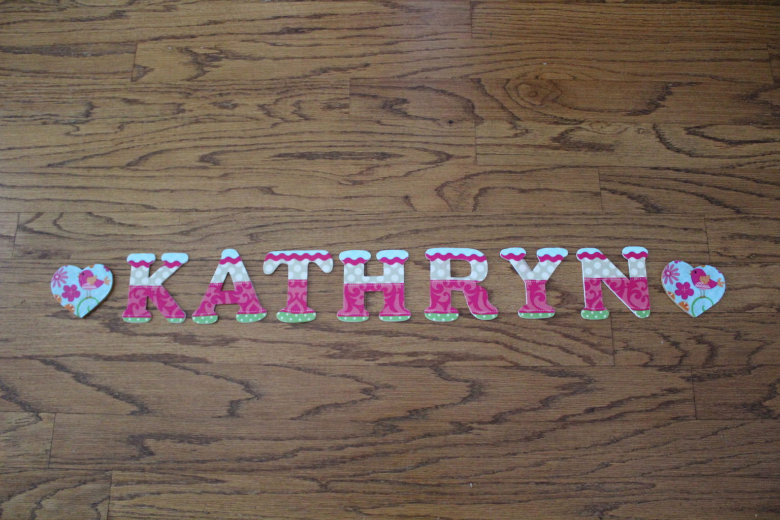 Mod Podge on Wood With Fabric: DIY Mod Podge Craft For Baby Nursery