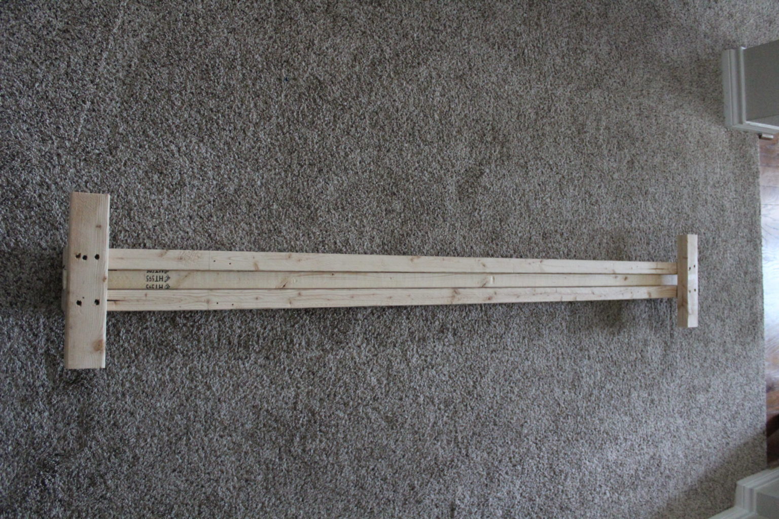 DIY Toddler Balance Beam from Wood - Easy to Make and Under $10