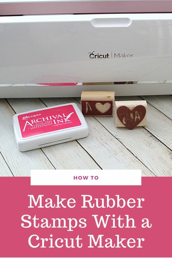 How to Make Rubber Stamps with the Cricut Maker - Tutorial